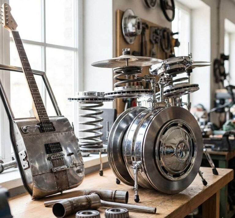 Creating Instruments from Scrapped Vehicle Parts